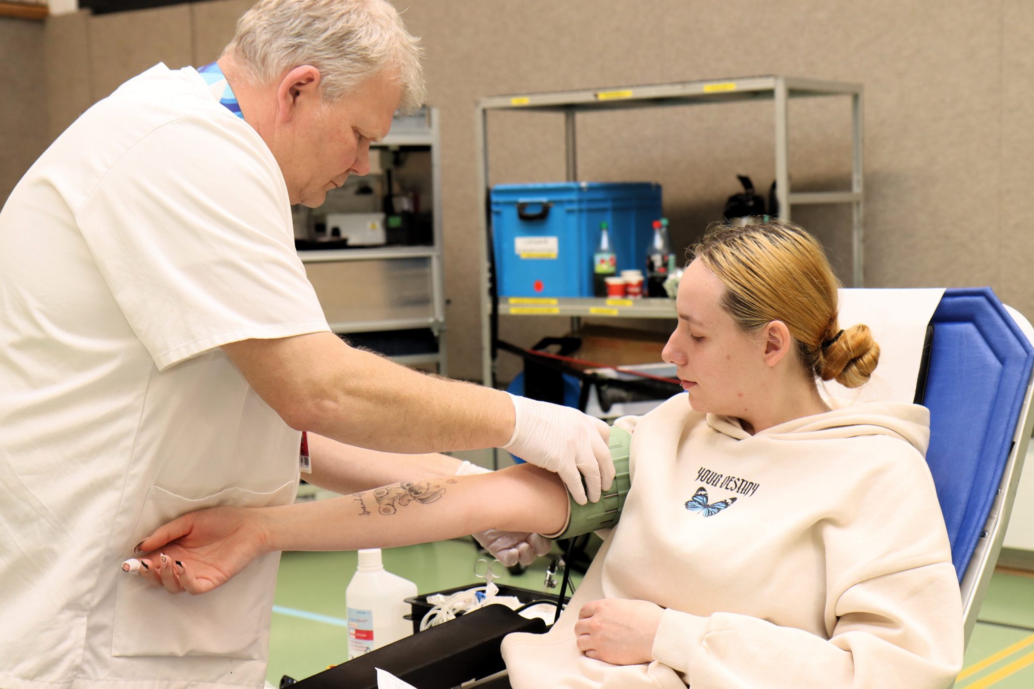 Blutspenden retten Leben – Berufskolleg Wirtschaft und Verwaltung